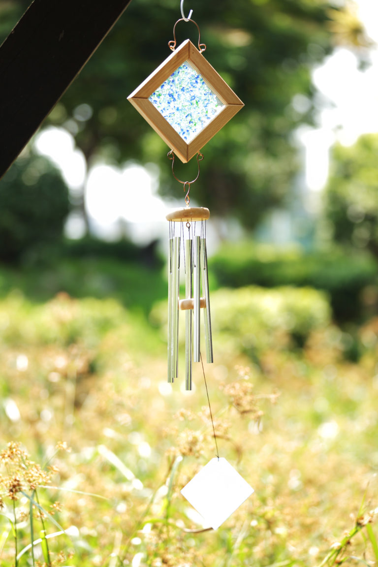 56” Wooden Top Tuned Wind Chime - Dionysus Artcrafts - Wind Chime ...