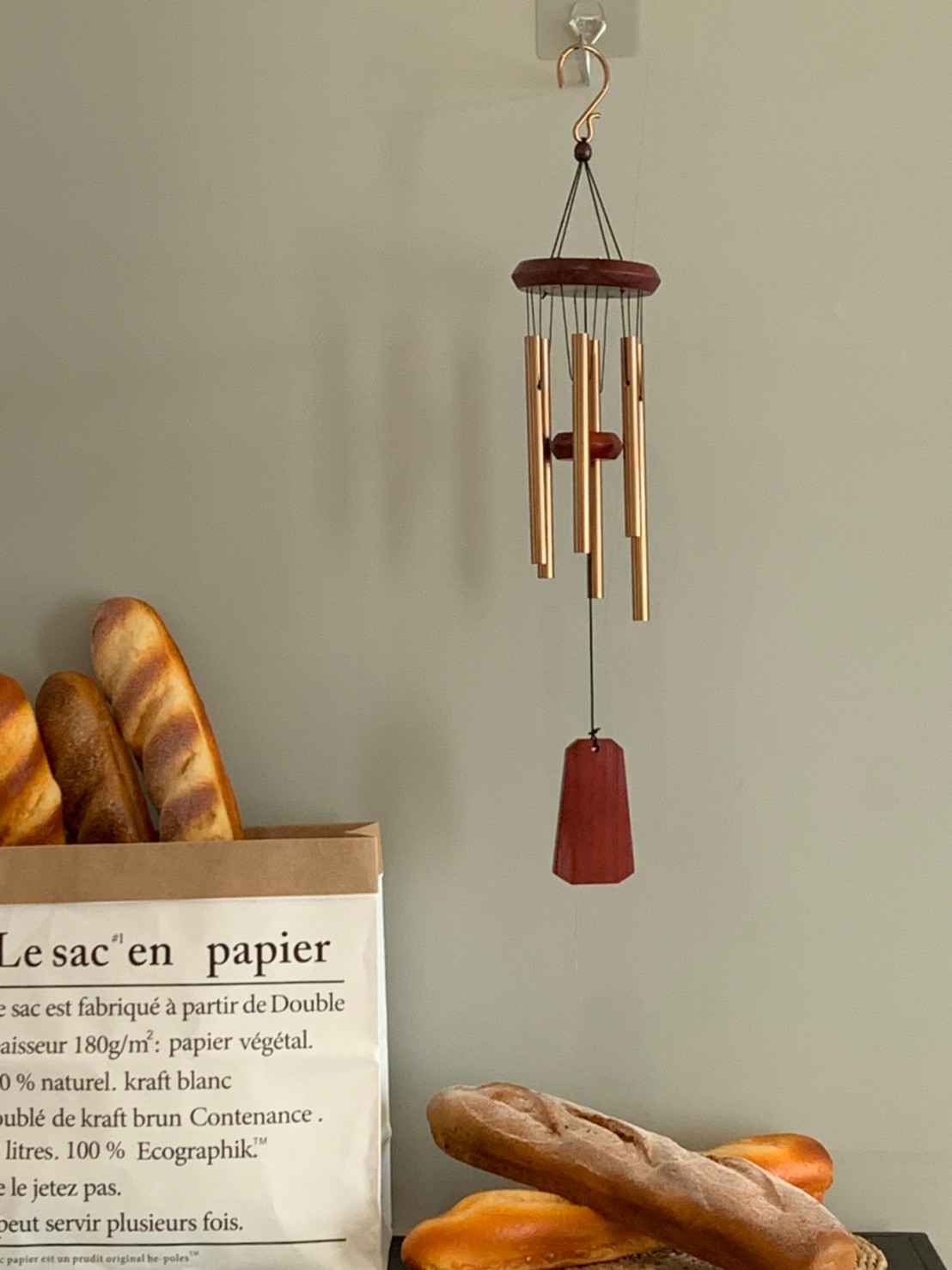 22” Wooden Top Tuned Wind Chime - Dionysus Artcrafts - Wind Chime ...